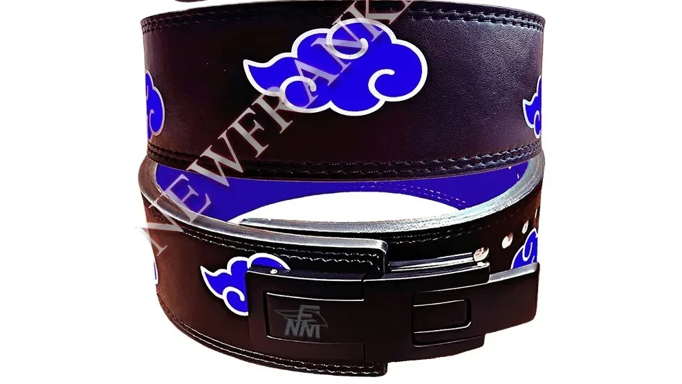 Nfm Powerlifting Belt Anime Character Akatsuki Cloud Print Lever Buckle ...