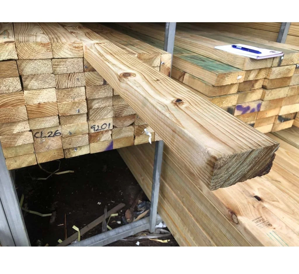 Wholesale 90 X 45mm Treated Pine Wood Timber for Furniture