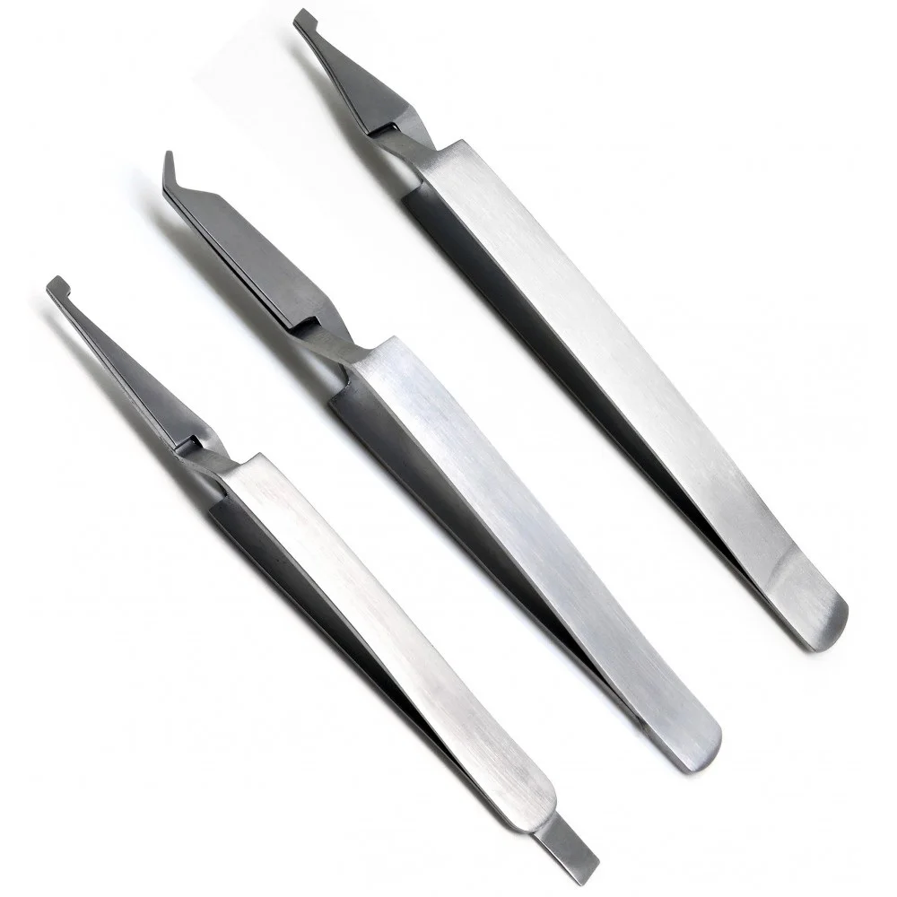 Manual Stainless Steel Orthodontic Forceps Dental Bracket Placement ...