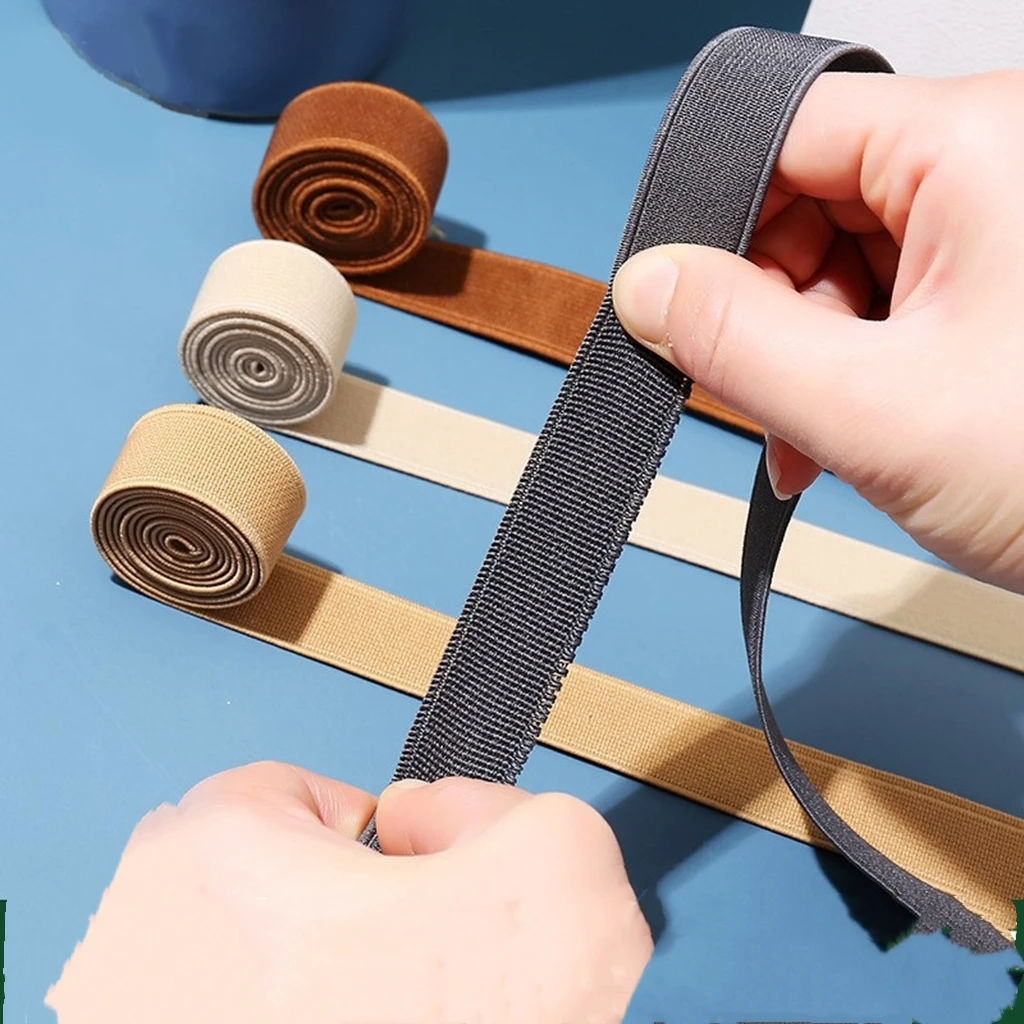Hot Product Band Polyester Flat Elastic Cord Flat Elastic Straps 15 Mm ...