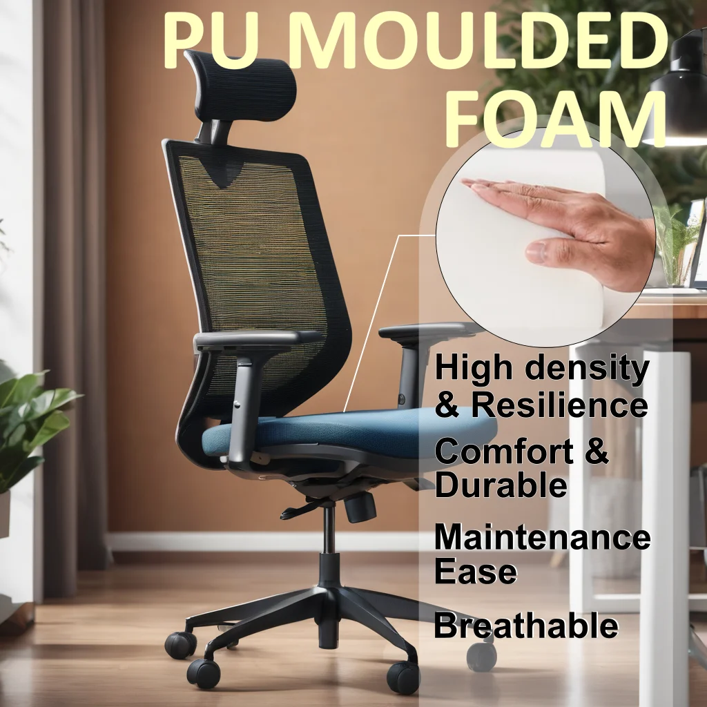 Kinsha Ergonomic Staff Executive Office Chair Breathable Mesh Best ...