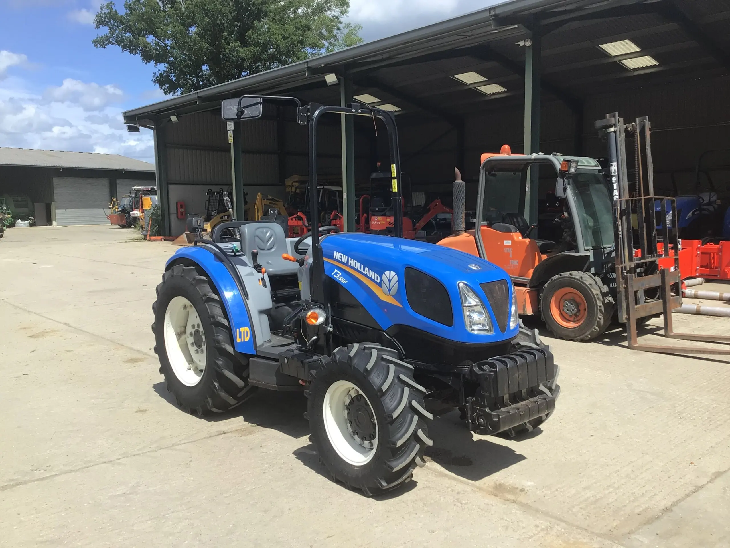 Used New Holland T3.55f Tractor Farm Tractor Multipurpose For Sale ...