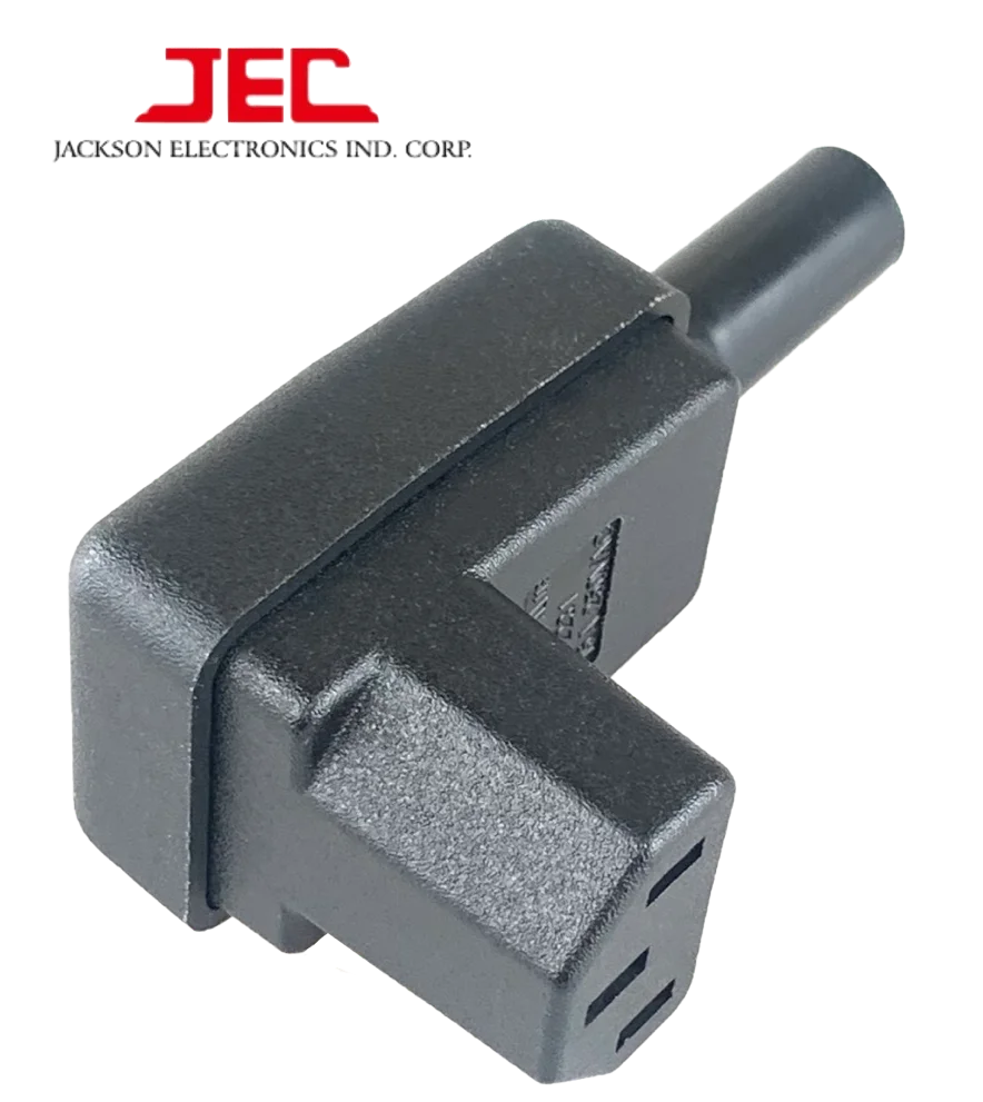 JEC Standard Grounding Re-Wirable C19 AC Plugs Made in Taiwan for Export