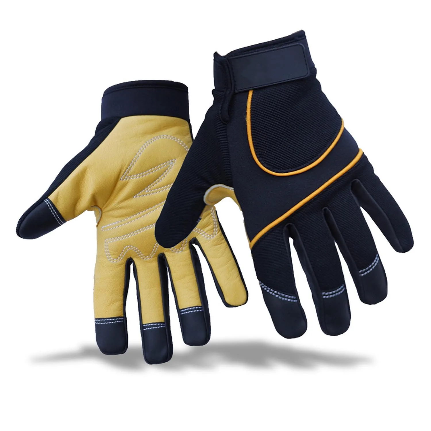 Industrial Work Hand Safety Mechanic Gloves Heat Cut Resistant ...