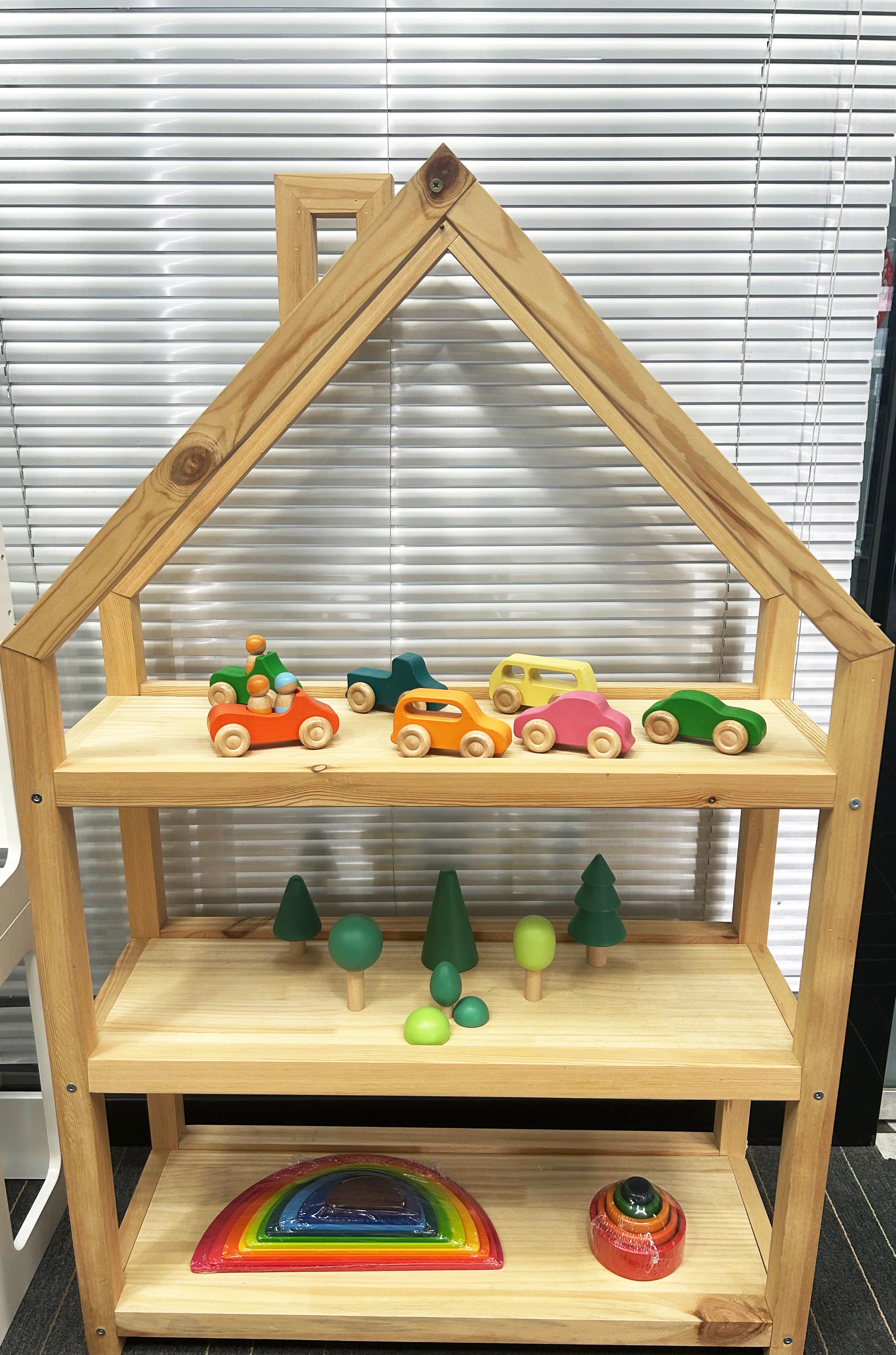 Lm Kids Stacking Wood Blocks Set Of 36 Pieces Montessori Wood Toy ...