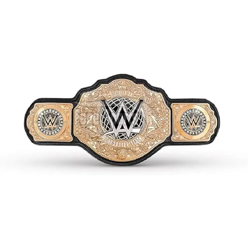 Authentic Wear Commemorative Title Belt Multi Color Stones Wrestling ...