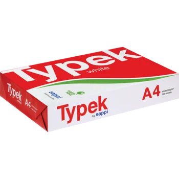 Typek White Copy A4 Paper 5 X 500 Sheets - Buy Double A4 Paper,White ...