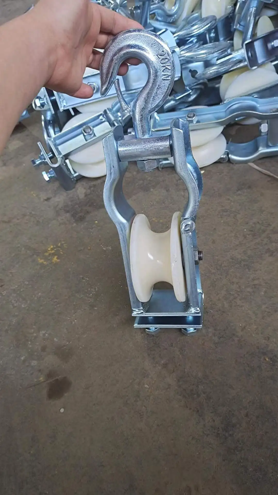 Single Cable Blocks Cable Pulley Roller - Buy Single Cable Blocks,Cable ...