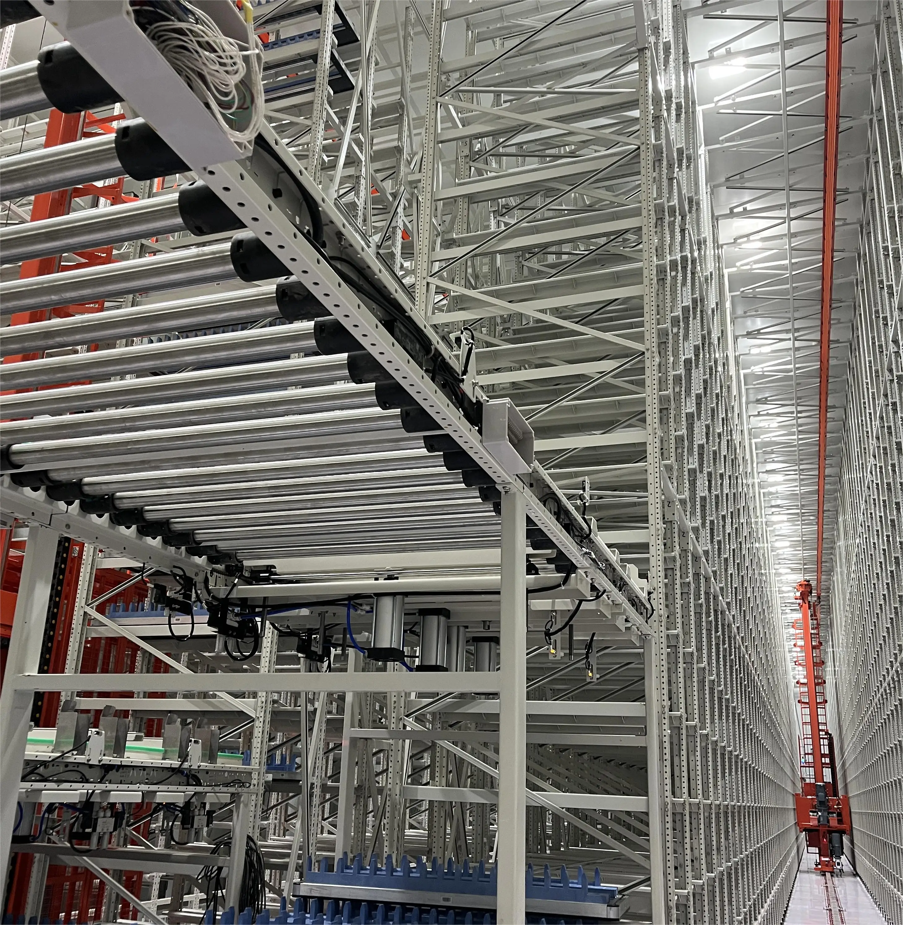 Automated Warehouse Integrated With Manufacturing Automated ...