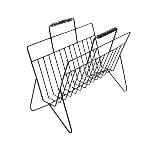 Vintage Newspaper Stand Magazine Storage - Customized Metal Racks