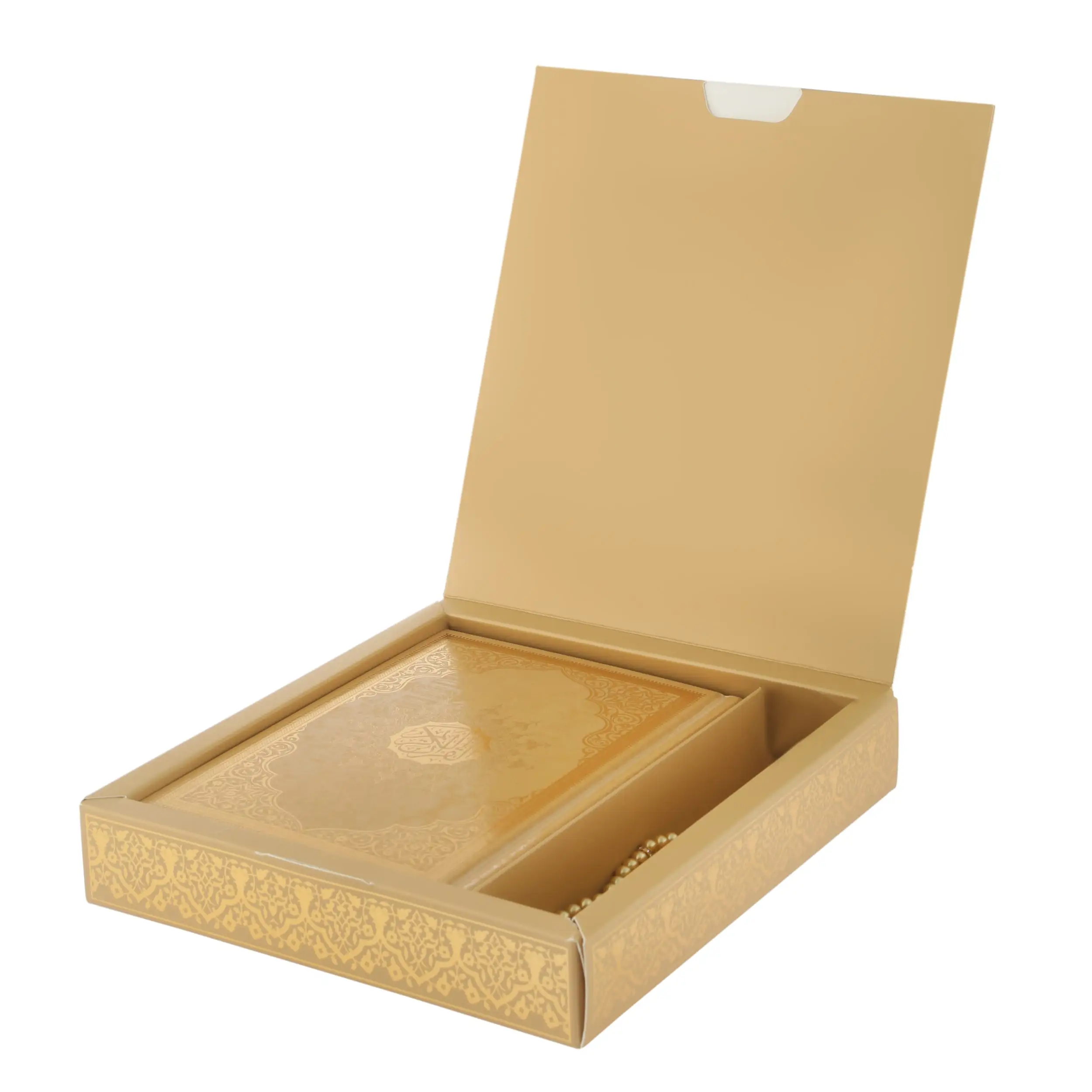 Gilded Thermo Leather Quran Set - Islamic Gift Tradition
