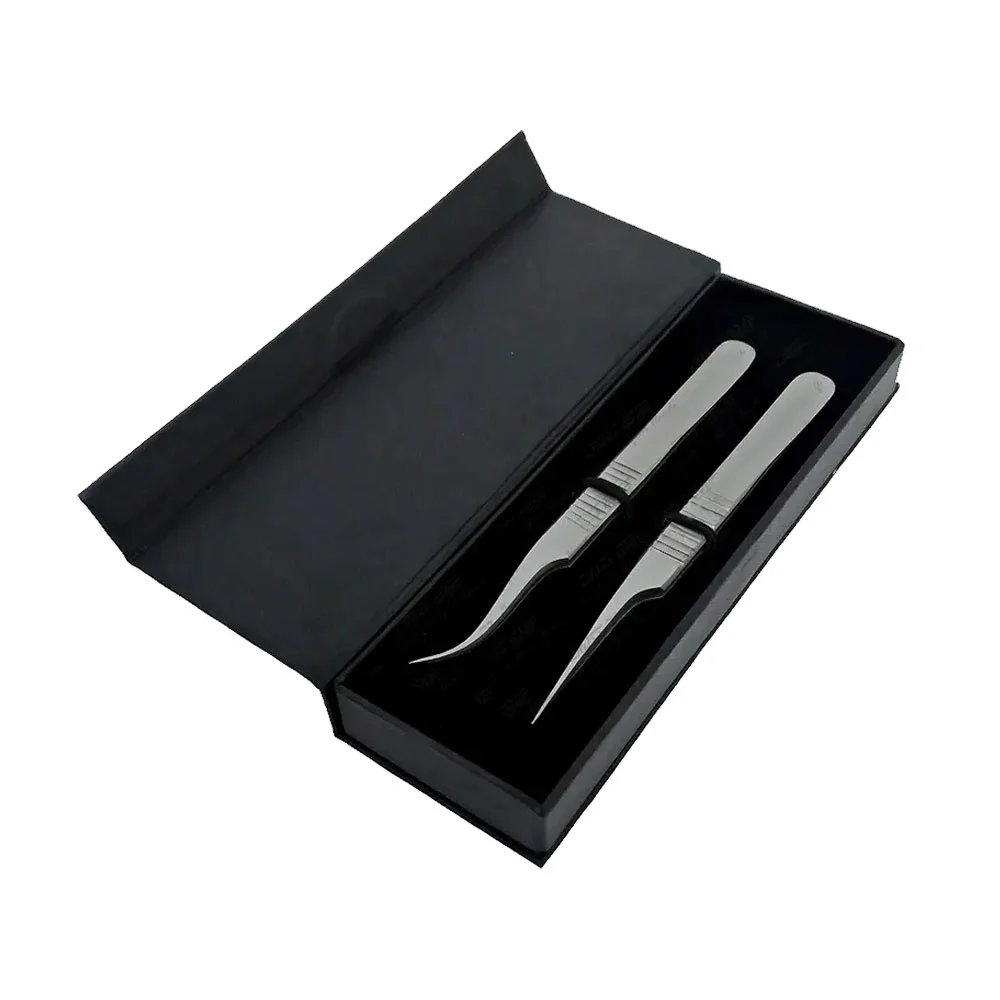 Eyelash Extension Tweezers Boxes Packaging For Sale Professional ...