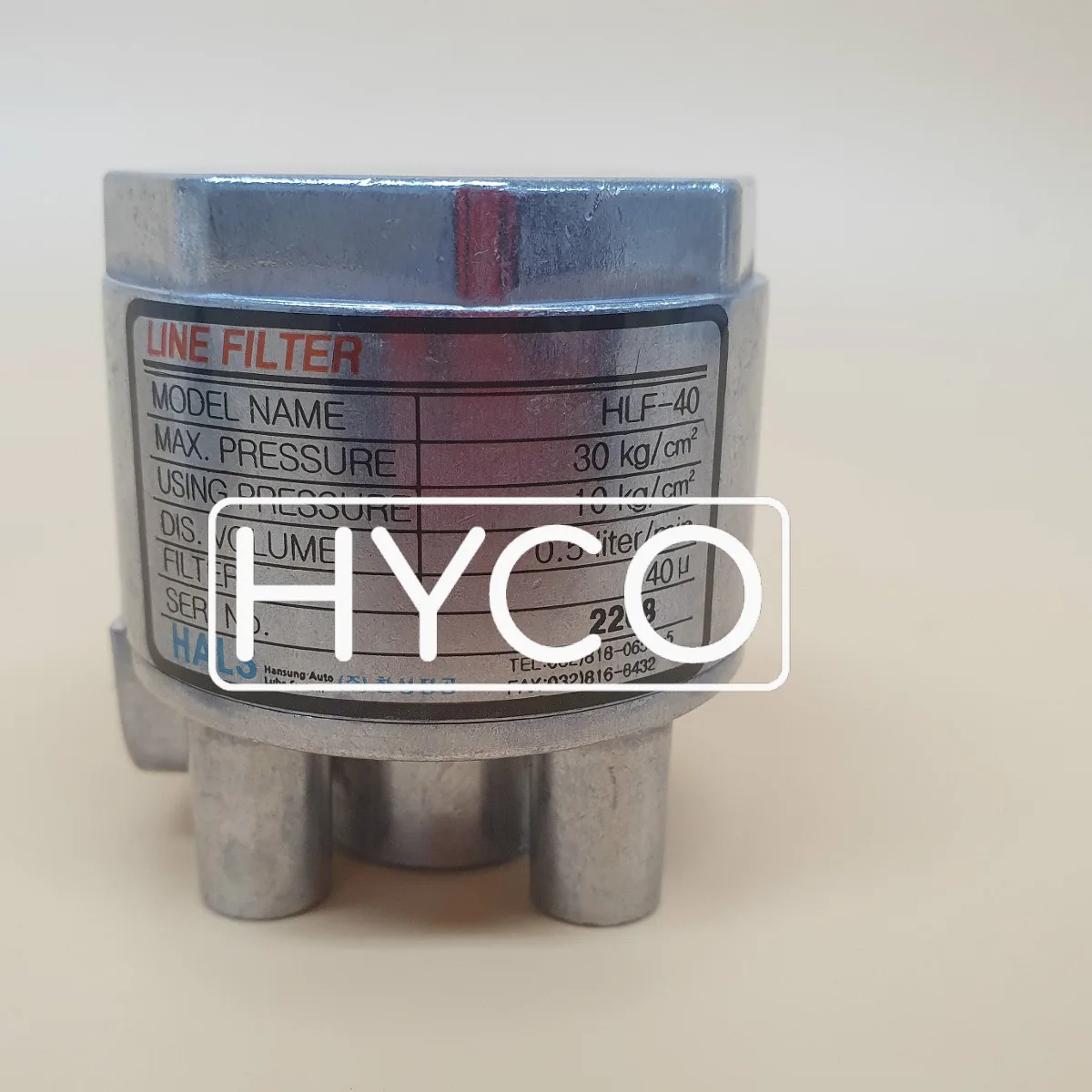 Hals Line Filter Hlf-40 Made In Korea - Buy Hals Line Filter Hlf-40 ...