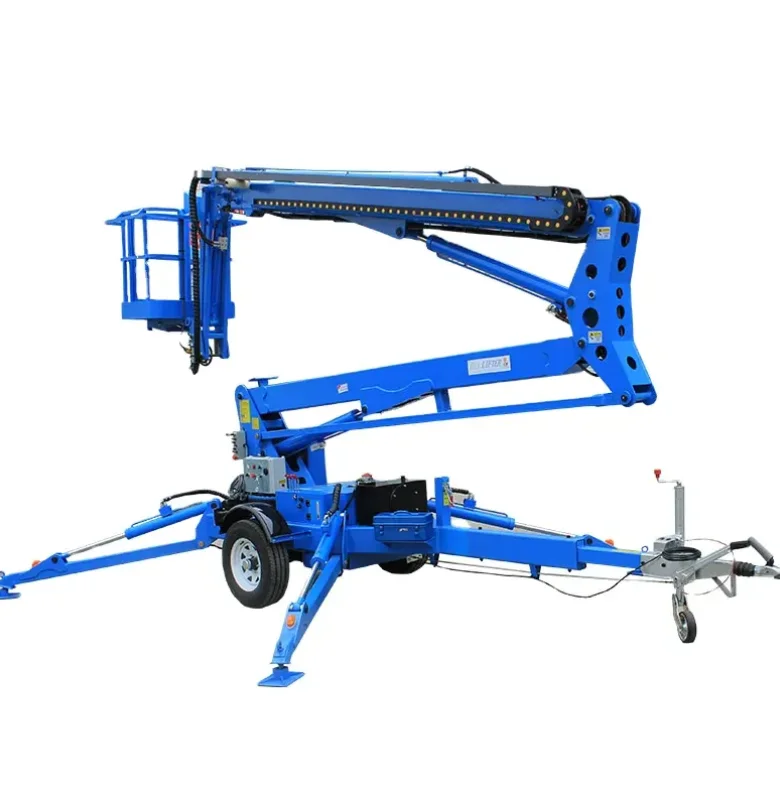 Available Crawler Self Elevator Driving Boom Aerial Cherry Picker Boom ...