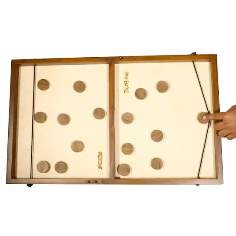 Customized Ludo Game - Handmade Wooden Board for All Ages