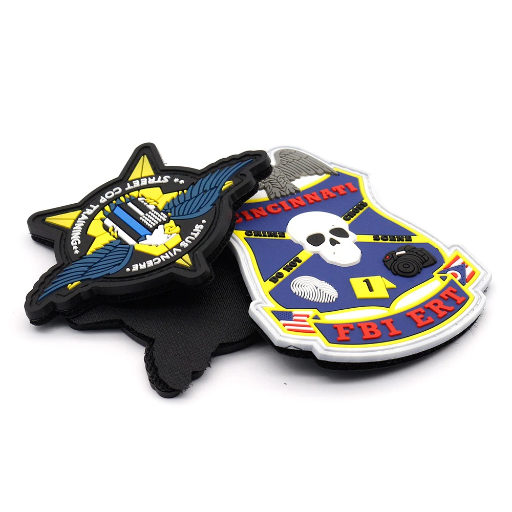 New Arrival PVC 2D, 3D Rubber Custom logo PVC Patch Embossed High ...