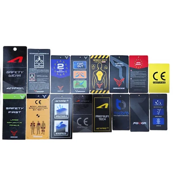 Wholesale Header Card Hangtag Custom Brand Name Logo Printed Hangtag ...