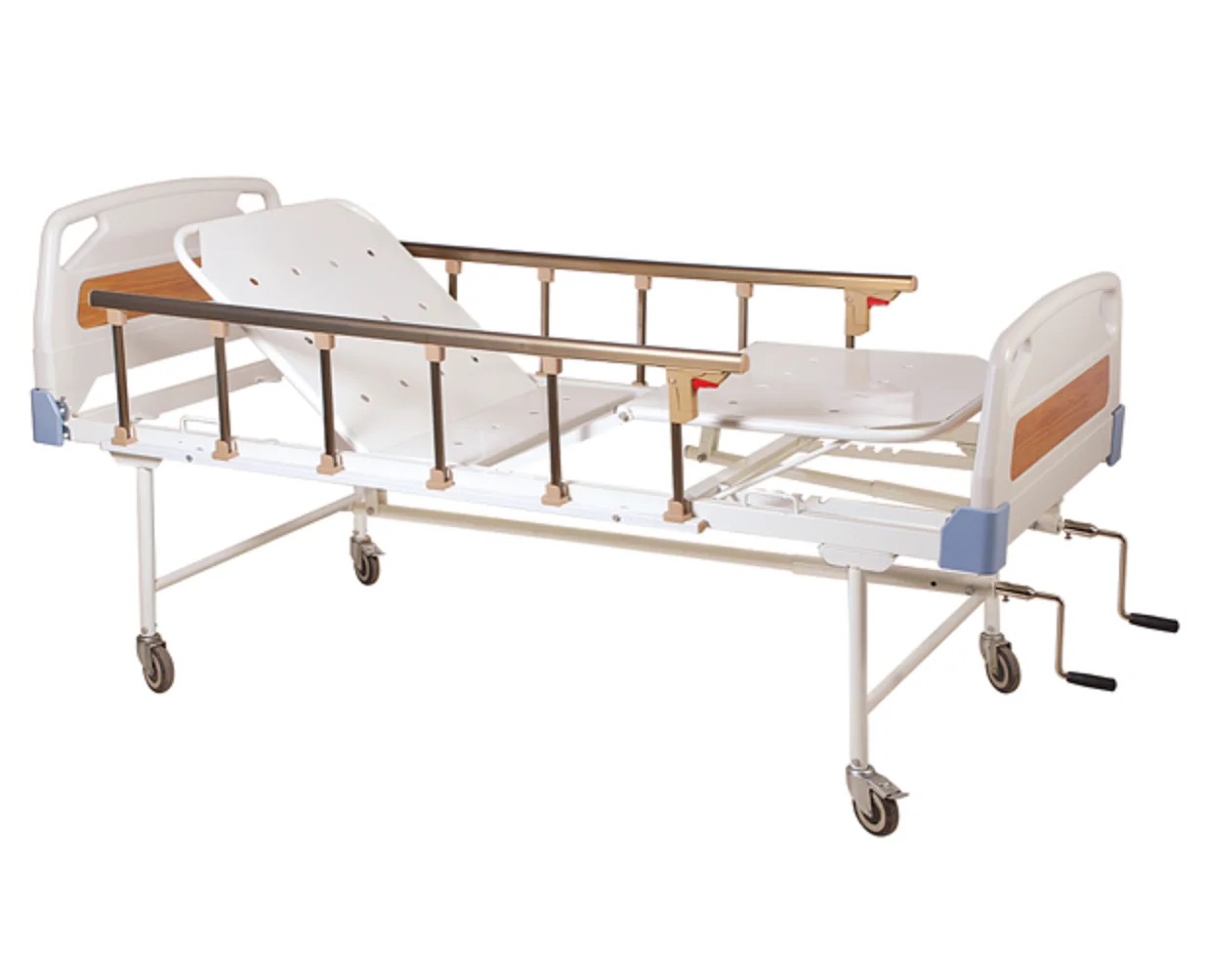 3 Crank Hospital Full Fowler Bed Two Crank Hospital Bed Medical ...