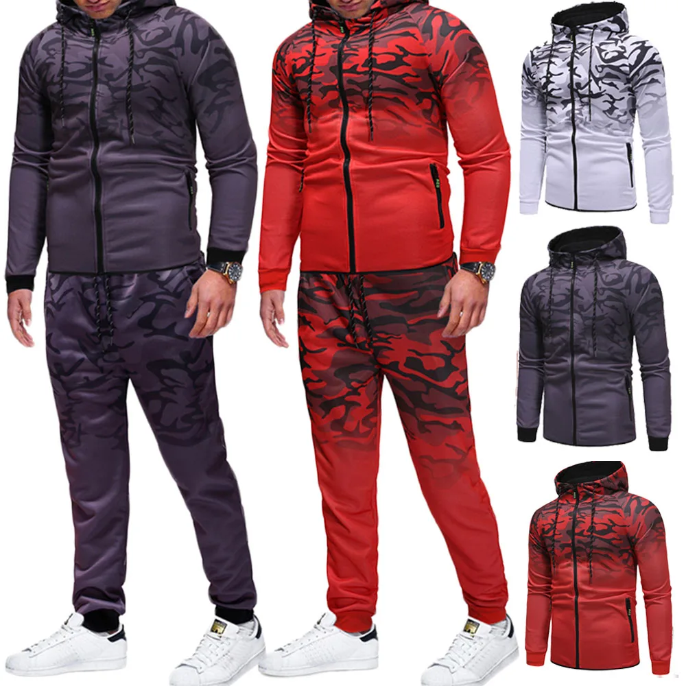 Latest Design 2024 Oem Clothing Men New Tracksuits Set 2 Pieces Custom