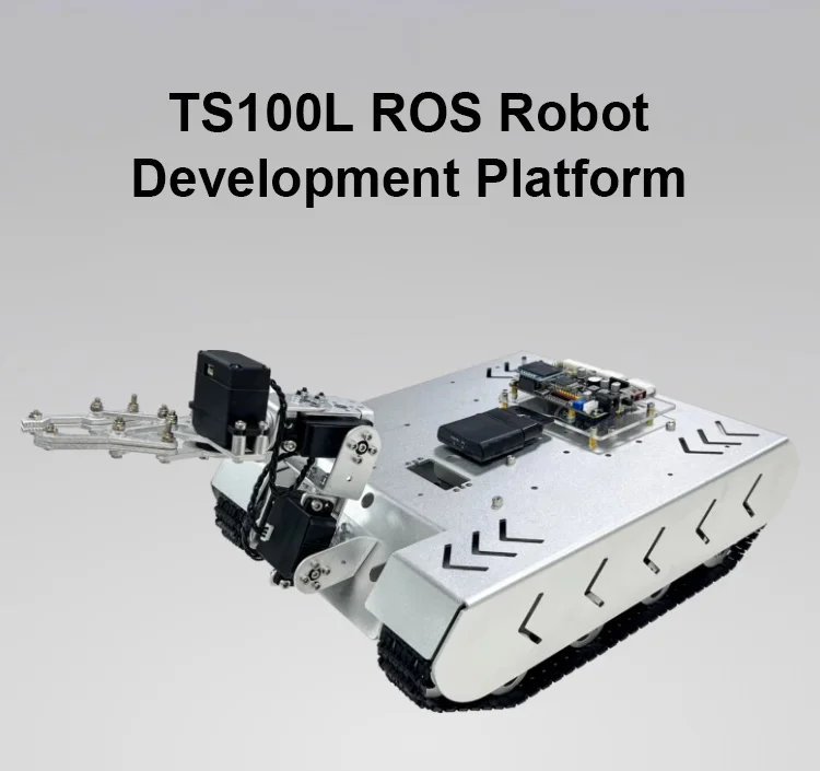 TS100L STM32 Robot Chassis - ROS Platform with 448PPR Encoder