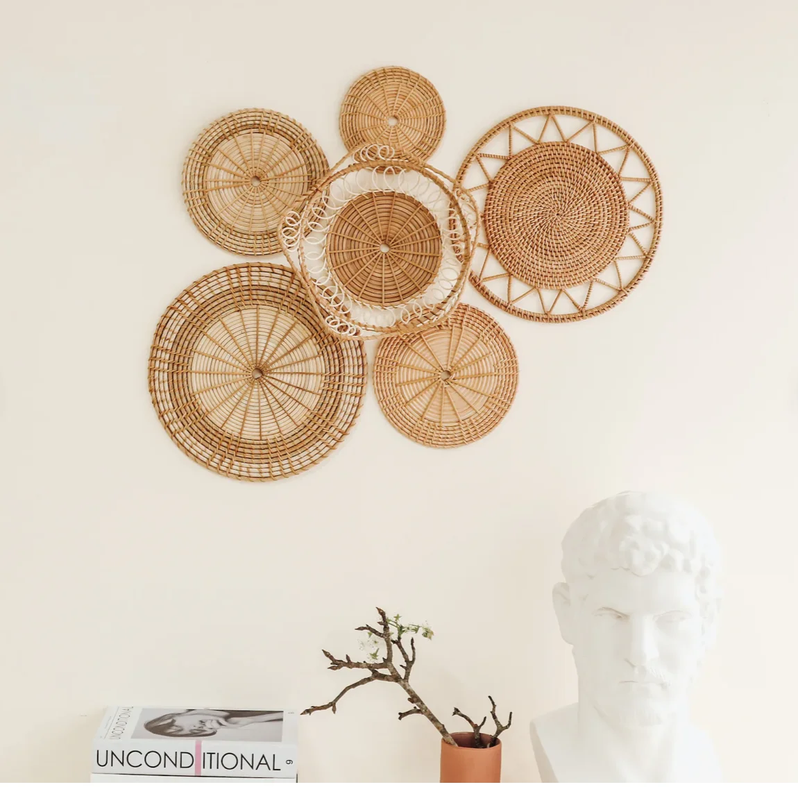 Hot Price Amazon 2023 Rattan House Decor Wall Hanging Handicraft ...