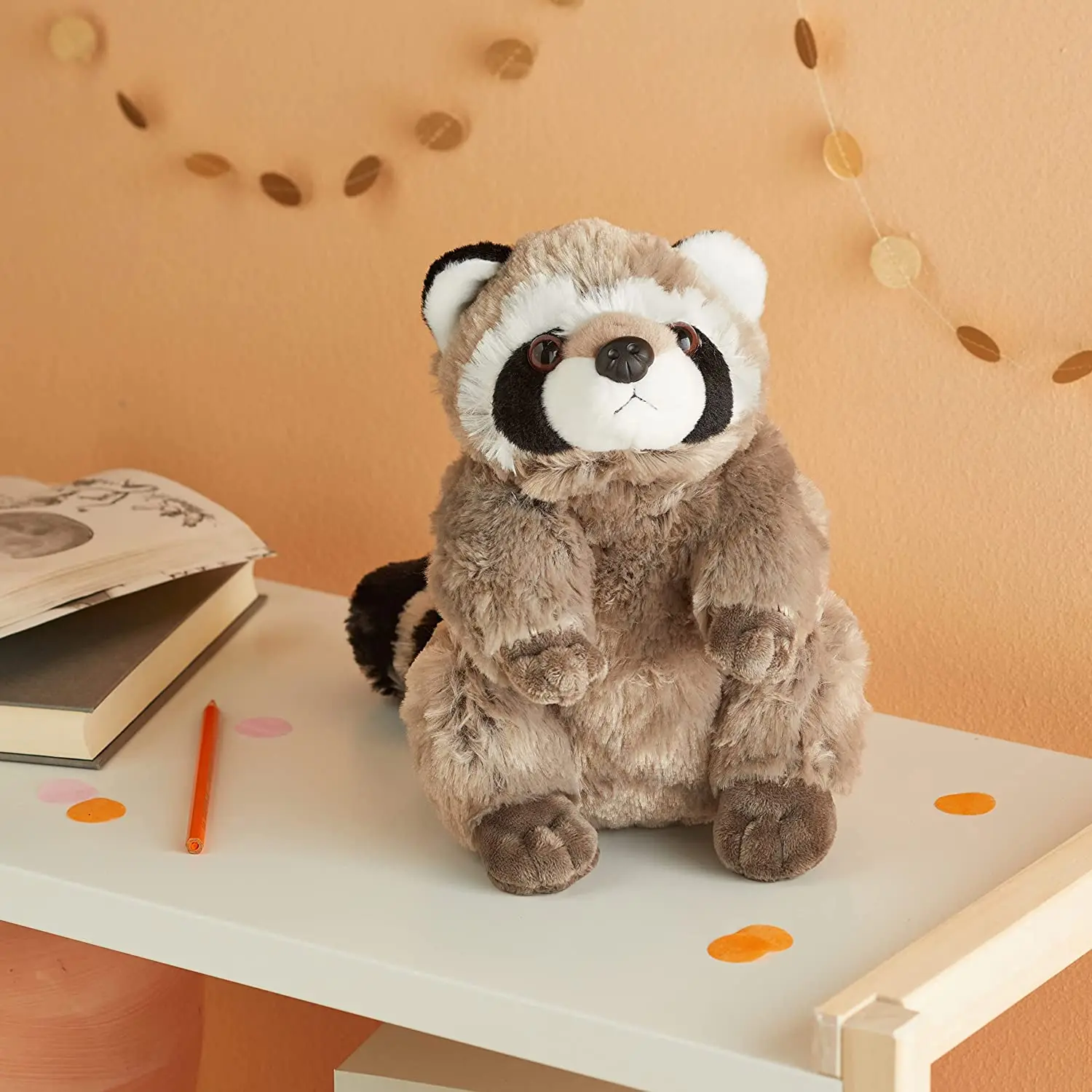 Wild Republic Cuddlekins Raccoon Stuffed Animal Plush Toy 12 Inches ...