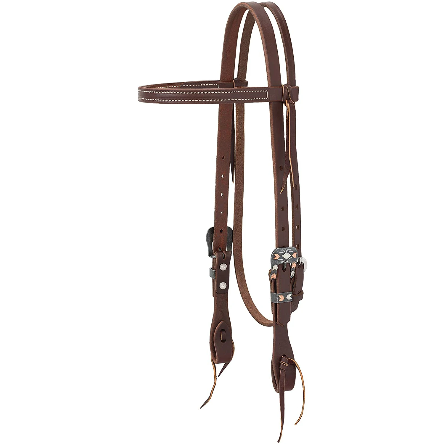 100% Leather Western Horse Headstall For Horse Riding Headstall With ...