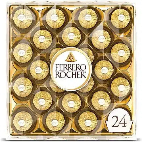 For Ferrero Rocher Milk Chocolate Hazelnut Candy Bar Solid Form with ...