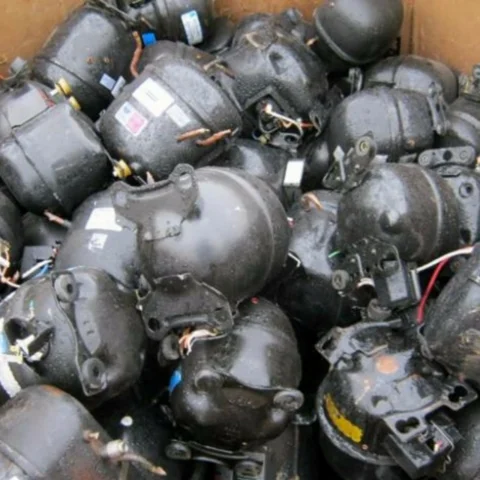 100% Used Refrigerator Compressor Scrap/exporters Metal Scrap ...