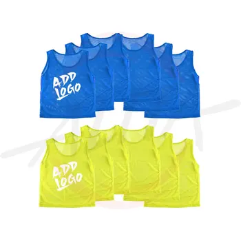 Wholesale Numbered 100%polyester Mesh Soccer Training Sports Vest Bibs ...