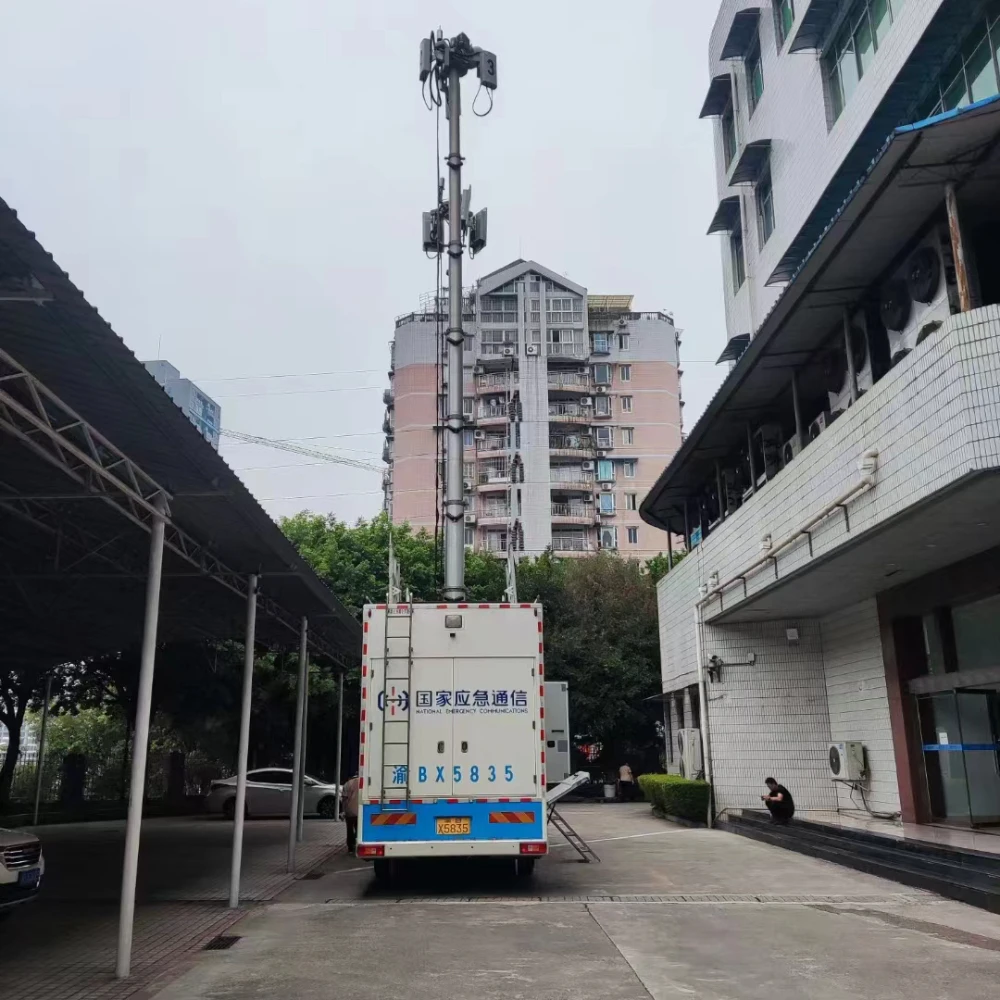 Mobile Telecommunication Telescopic Tower - Buy Telescoping Antenna ...