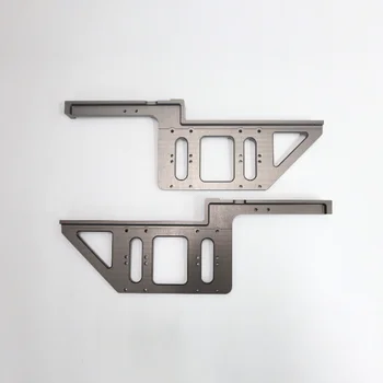 Manufacturing Custom Drawing High Precision Cnc Milling Drilling Grey Hard Anodizing Aluminium ...