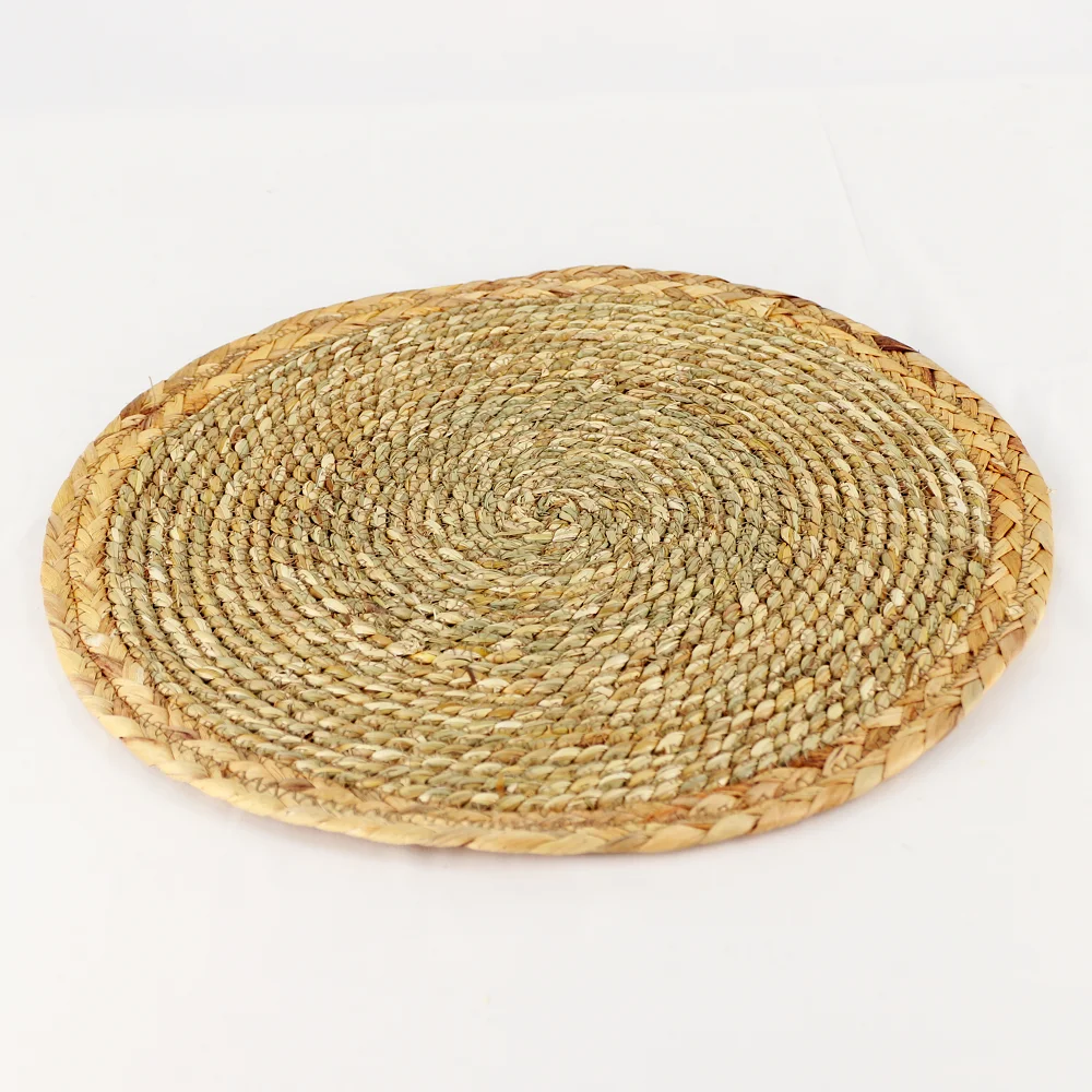 Handmade Items For Daily Use Water Hyacinth Seagrass Place Mats With ...