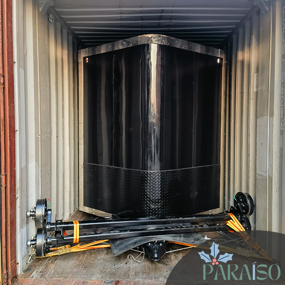 Paraiso Trailer - Enclosed/cargo/v-Nose 12ft/16ft Single Axle