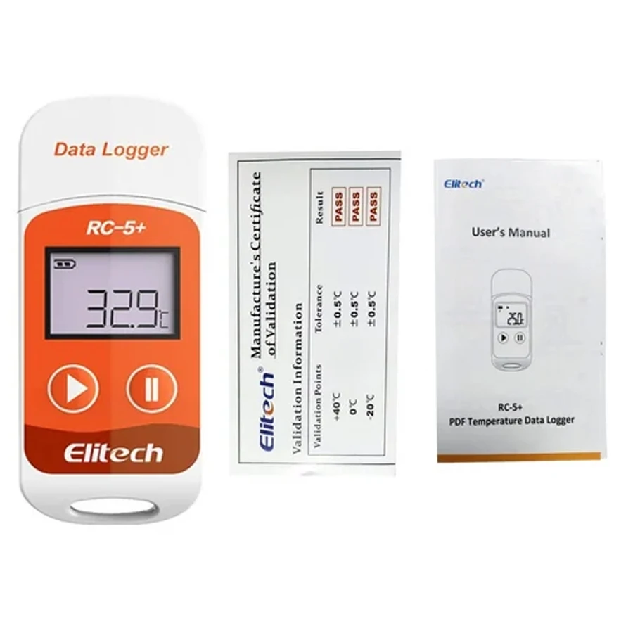 Elitech Rc-5+ Usb Temperature Data Logger - Buy Data Logger,Elitech Rc-5+,Usb Temperature Logger ...