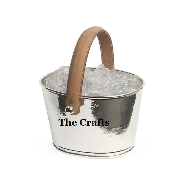 Aluminium Hammered Ice Bucket Bottle Bucket Marvelous Design Ice Bucket ...