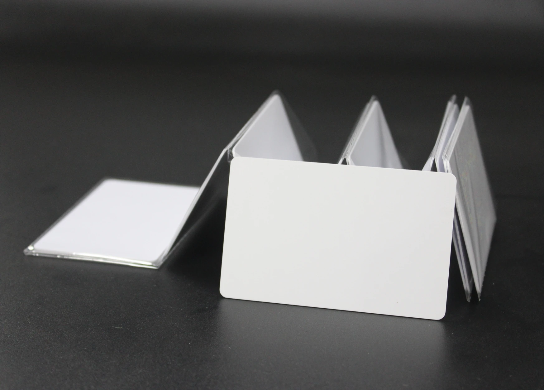 Blank White Rfid Card Nfc Card Pvc Smart Card Customizable Mifare Ev1 ...