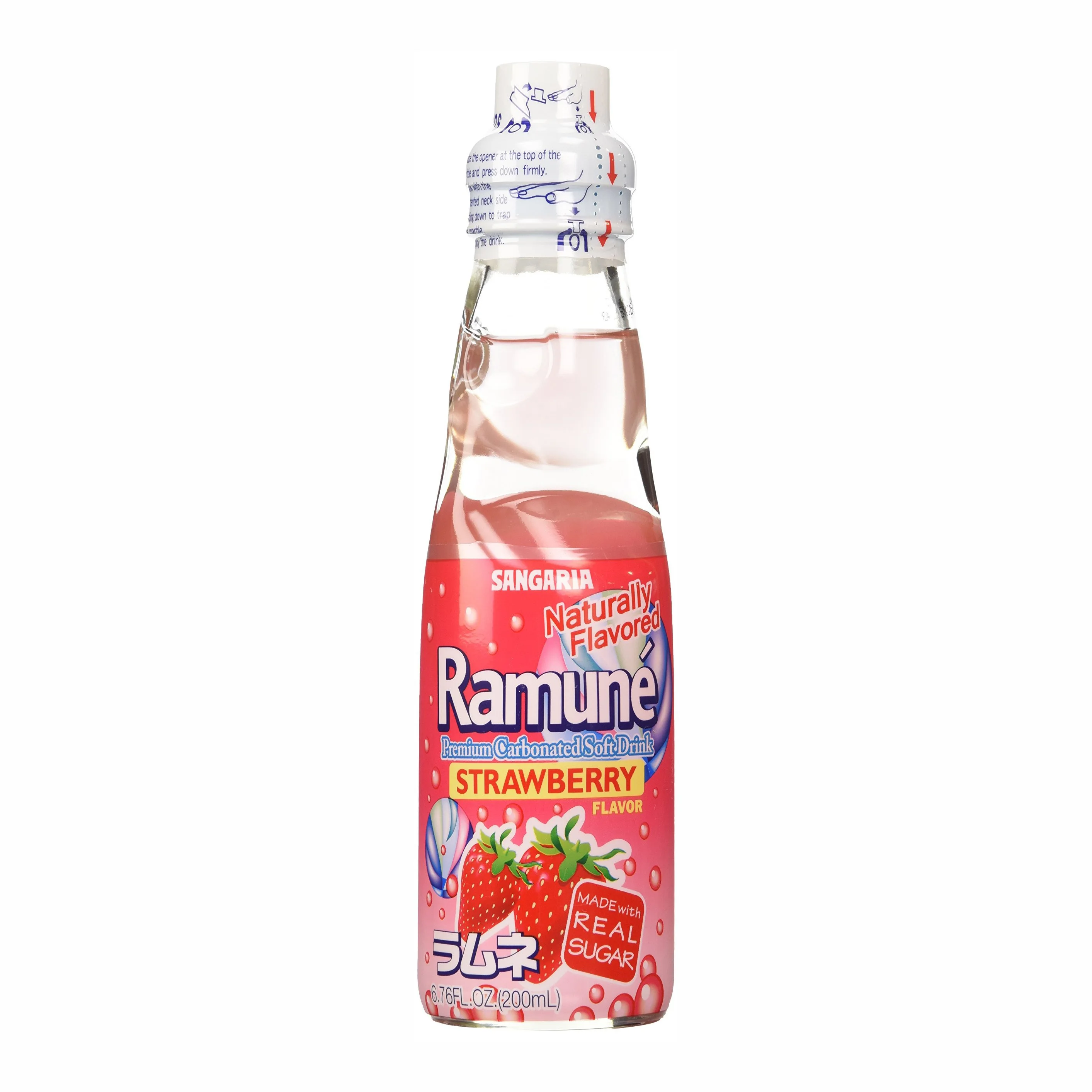 Ramune Japanese Soda Soft Drink Carbonated Water 200ml - Buy Ramune ...
