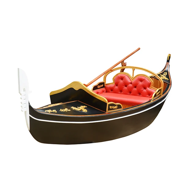Romantic 15' Customized Venetian Gondola Boat for Lakes & Rivers ...