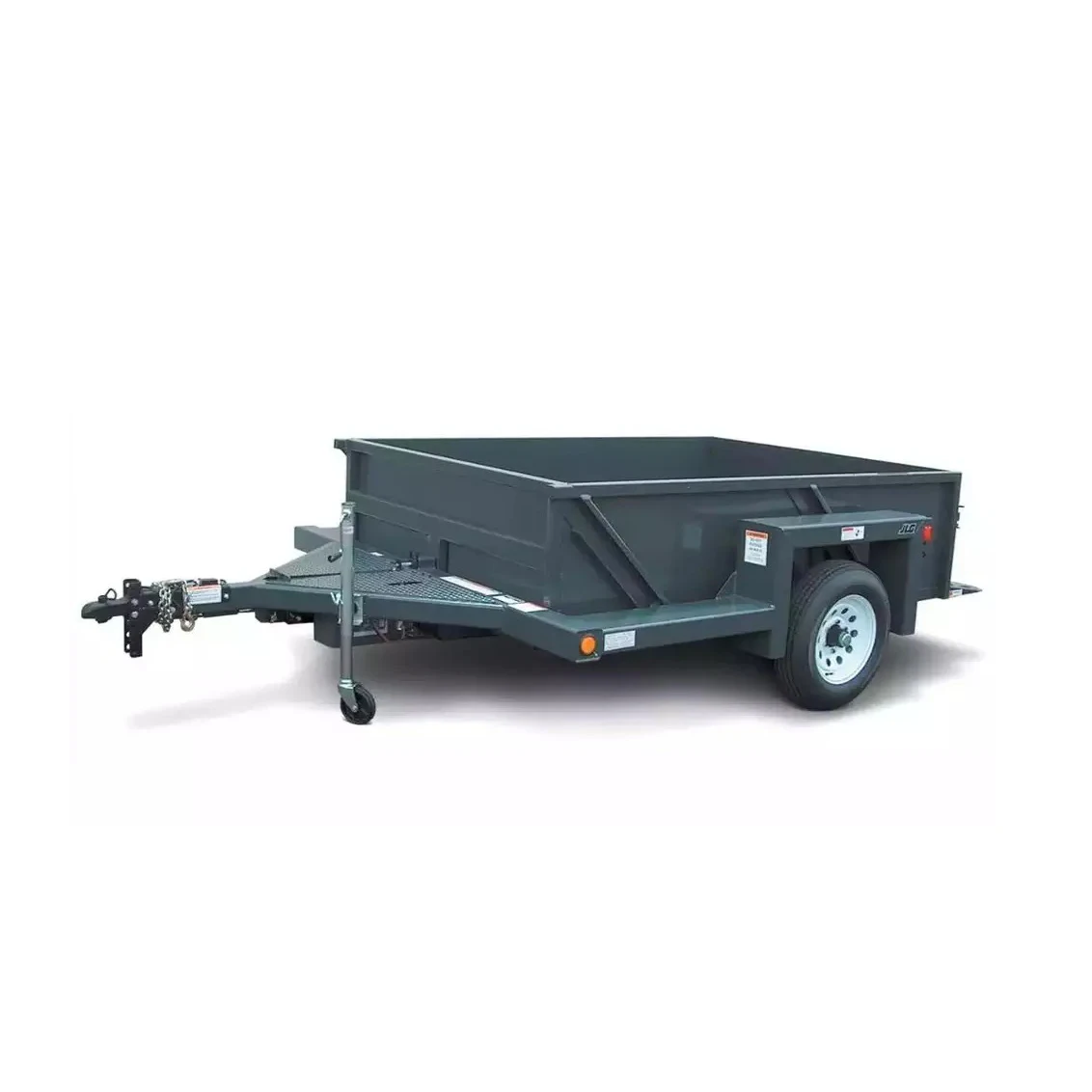 Alibaba.com: Galvanized steel hydraulic tipper trailer with seamless ...