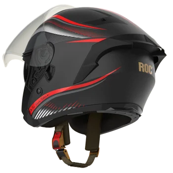 Oem Openface Helmet Roc R09 Advanced Abs With Double Visor High Quality ...