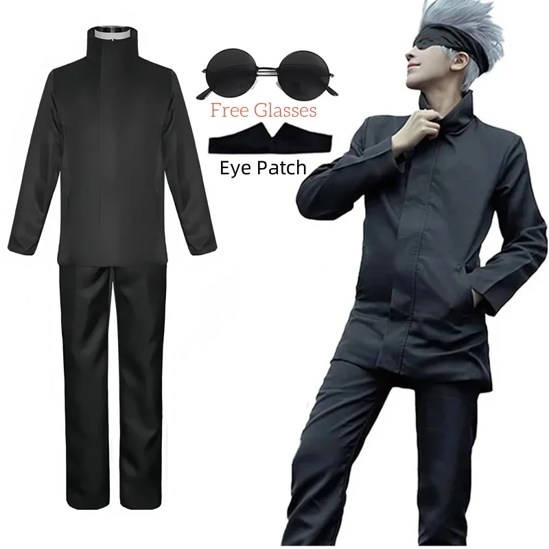 Anime Jujutsu Kaisen Gojo Satoru Cosplay Costume - Halloween