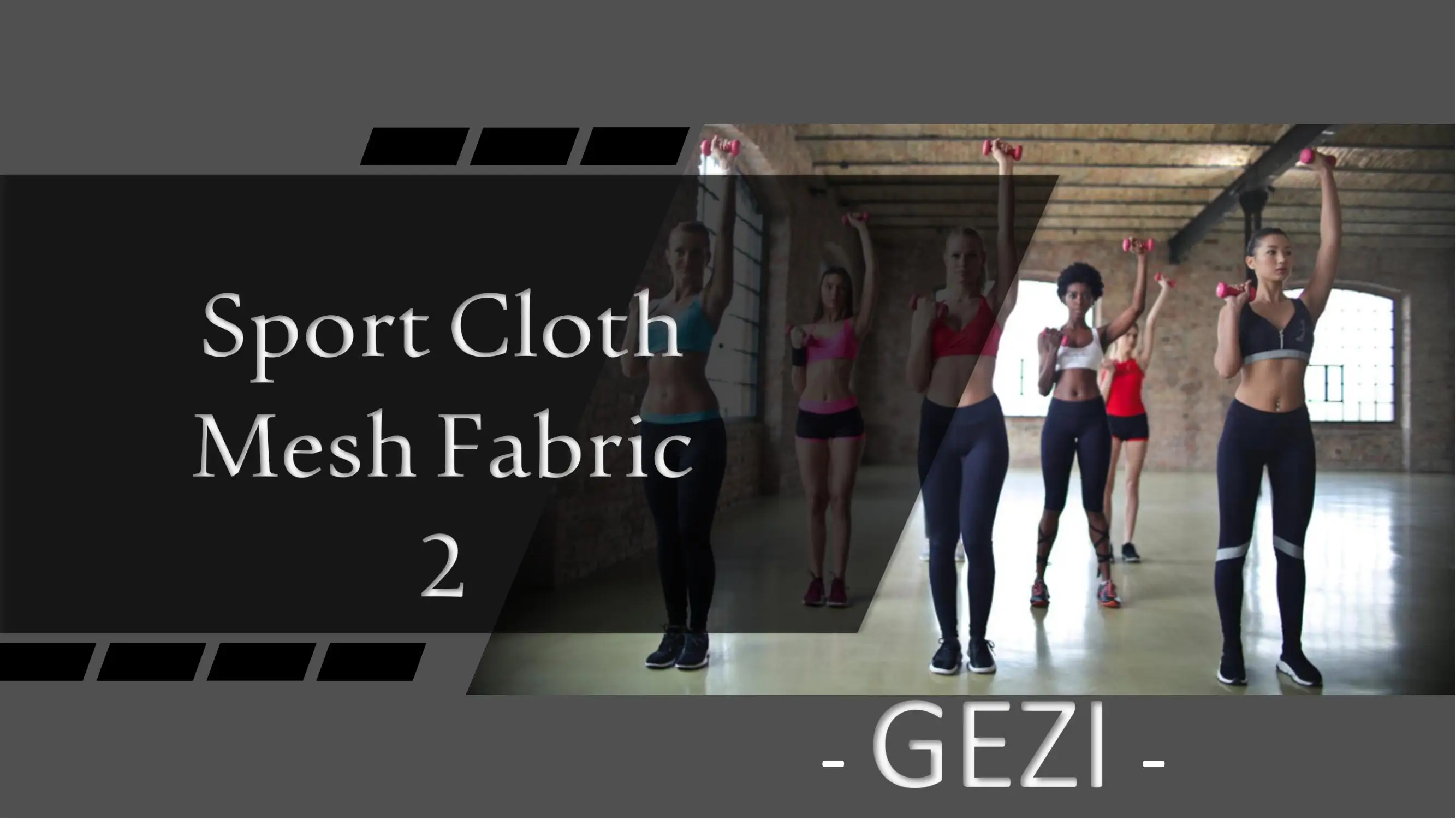 95% Polyester Power Mesh with 5% Spandex - Stretch Fabric