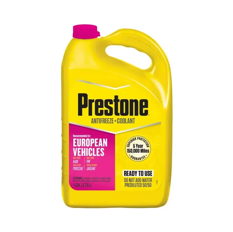 Prestone European Vehicles (pink) Antifreeze+coolant 1 Gallon - Buy ...