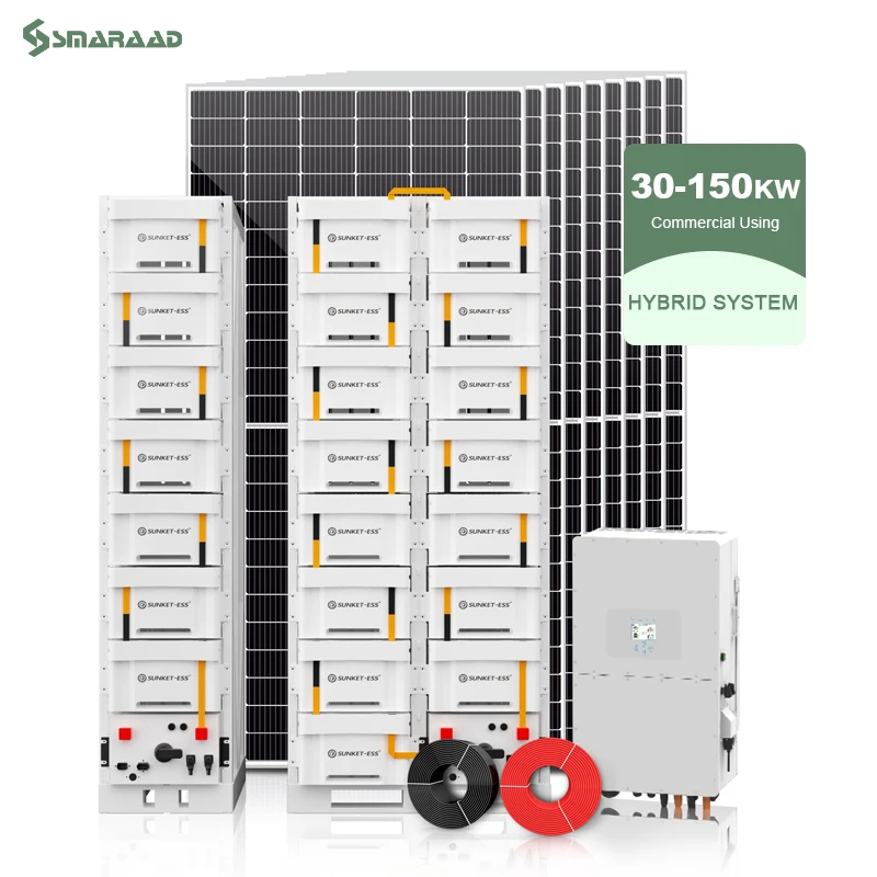 Smaraad 30-500kw Industrial And Commercial Liquid Cooling Energy Storage Batteries Safe High ...