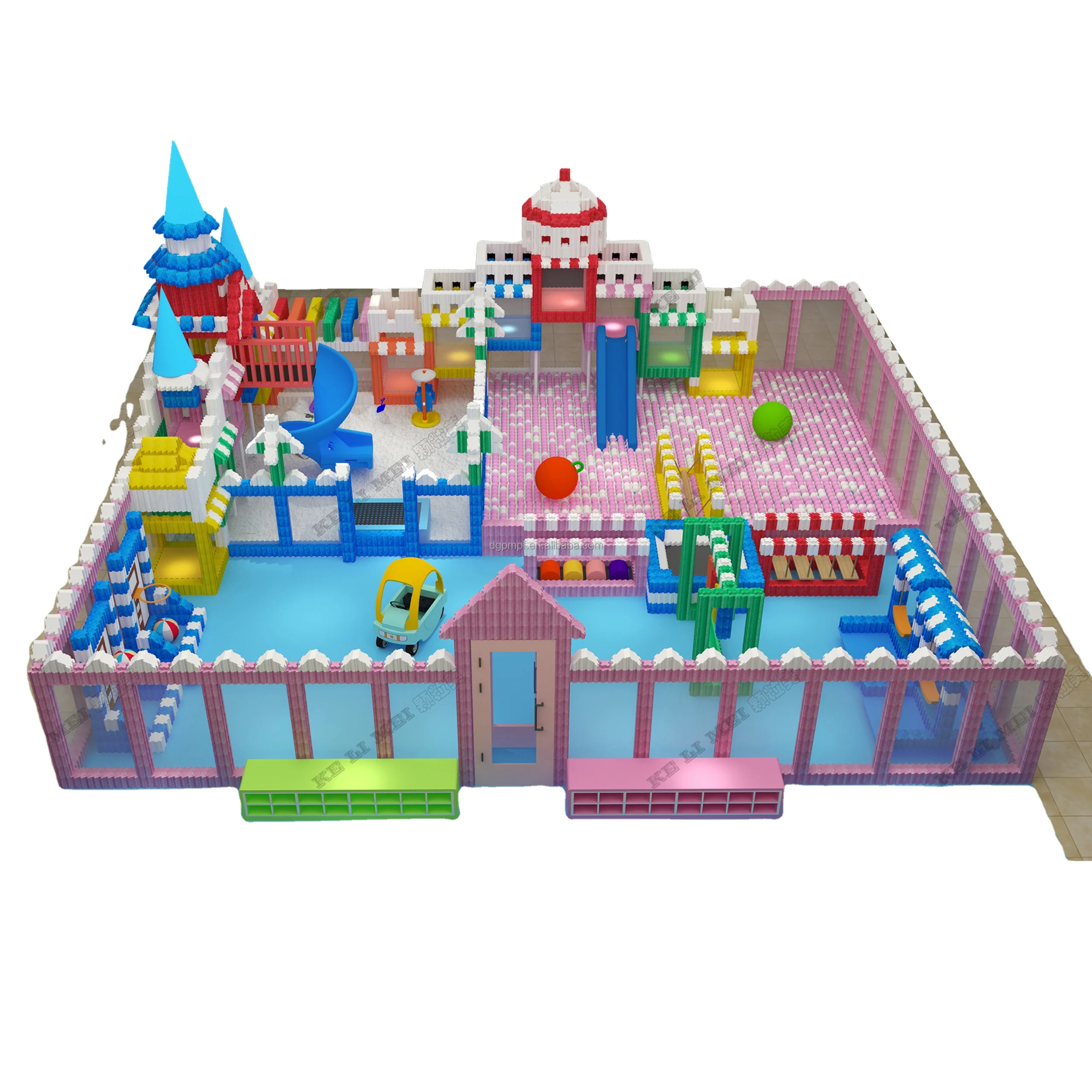 Eco-friendly Material Epp Foam Building Blocks For Children Soft Indoor ...