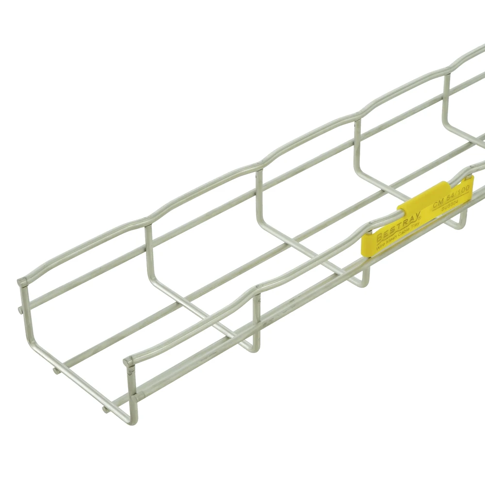 Wire Mesh Cable Tray Inox 304,Cable Holder 54mm Height 3m Length Metal ...
