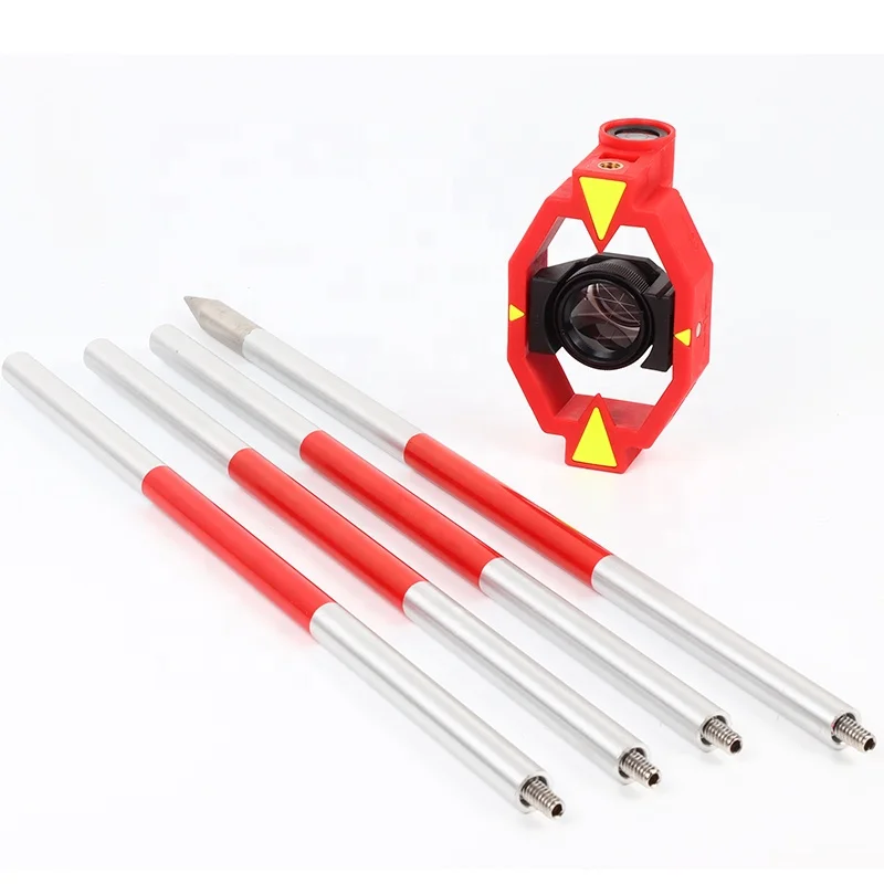Hot Sale GMP111 Mini Prism Set with Holder Pole Rod Prism Offset 17.5mm ...