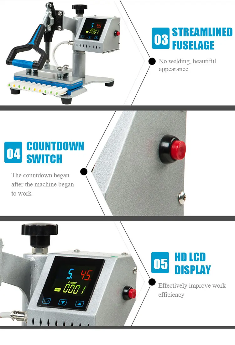 Wholesale 10-station Pen Heat Press Machine Heat Transfer Printing ...