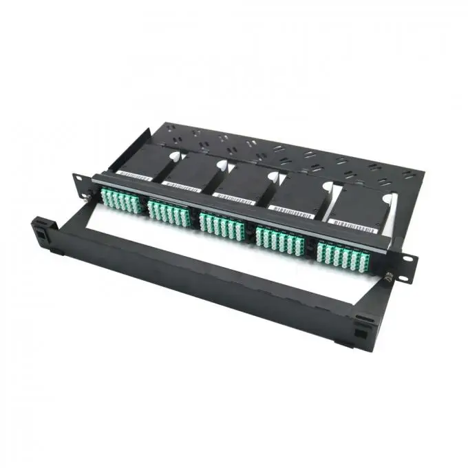 Rack Mounted type Patch Panel OM3/OM4 MPO Cassette 40-100G 24/ 36/48/72 ...
